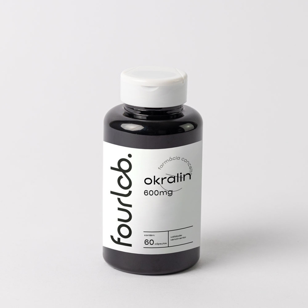 Okralin 600mg - Gordura localizada - Perda de Peso | Fourlab