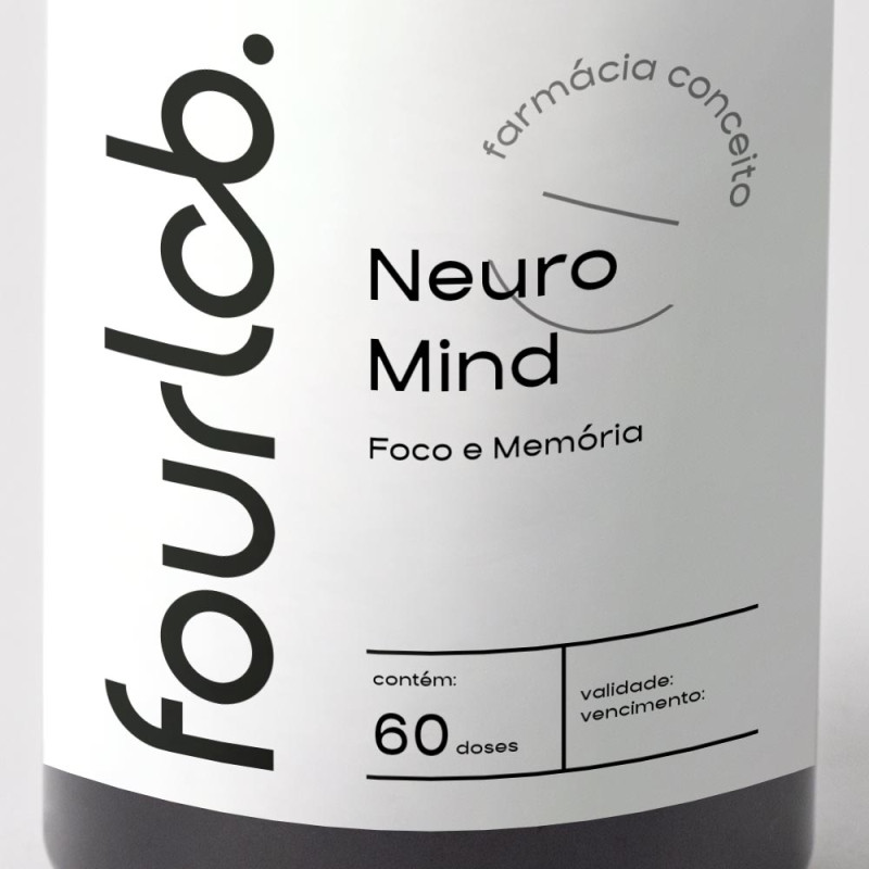 NeuroMind - Foco e Memória - 60 doses | Fourlab