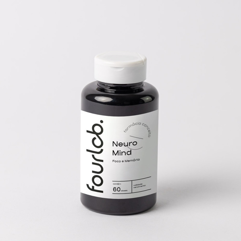 NeuroMind - Foco e Memória - 60 doses | Fourlab