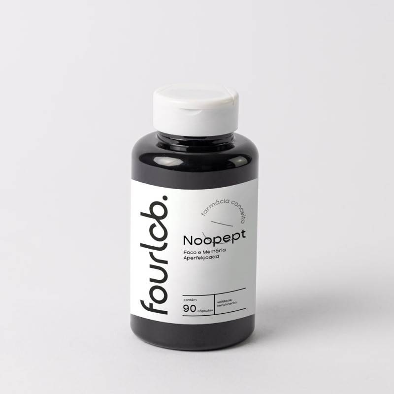 Noopept 10mg Foco e Memória Aperfeiçoada - 90 Cápsulas - Desempenho ...
